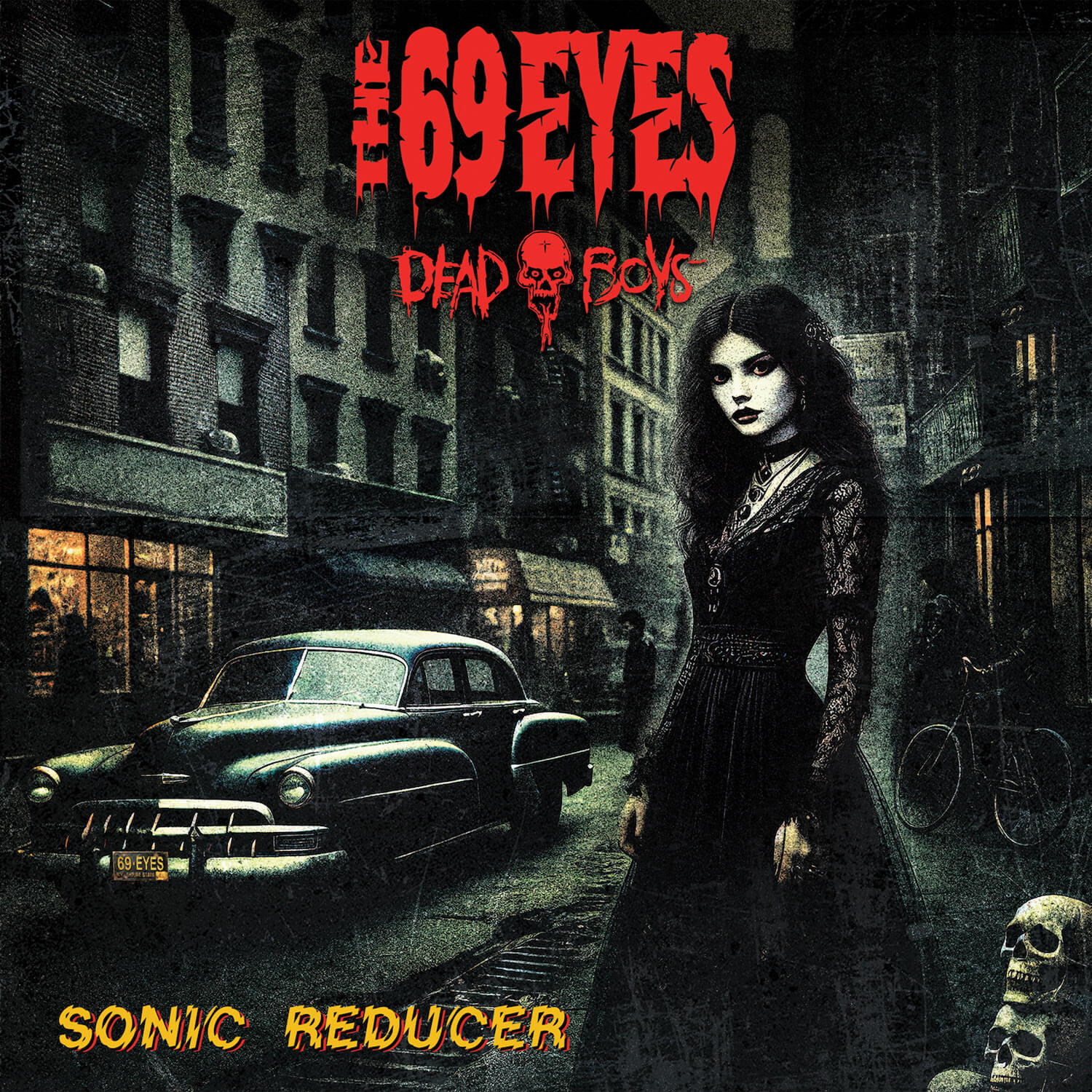 Finnish goth metal giants The 69 Eyes team up with punk rock legends D
