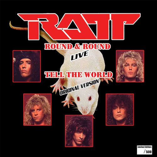 Ratt - Round & Round Live (Red 7" Vinyl)