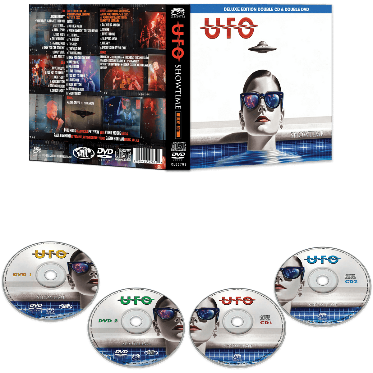 UFO - Showtime (2 CD + 2 DVD)