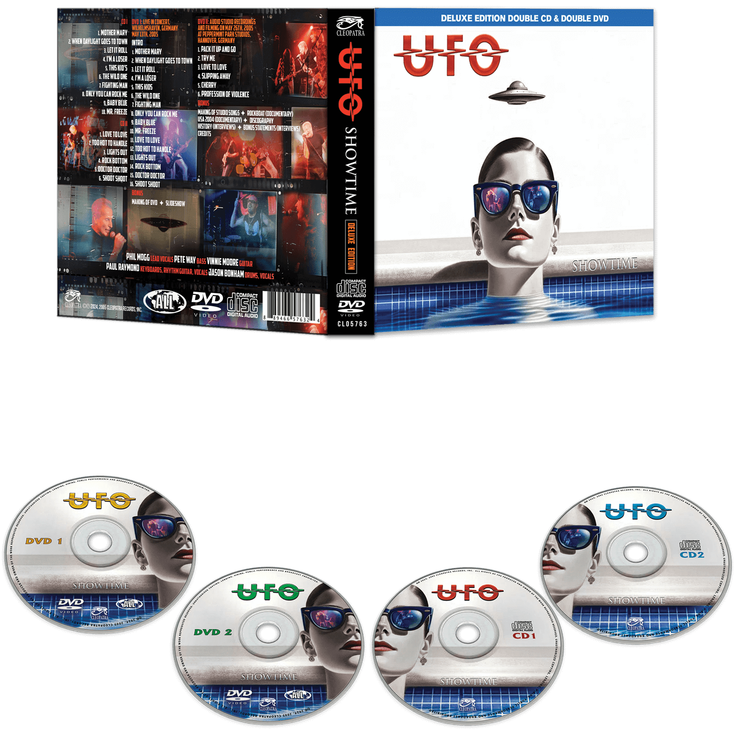 UFO - Showtime (2 CD + 2 DVD)