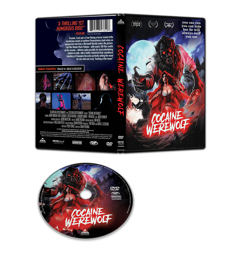 Cocaine Werewolf (DVD or Blu-Ray)
